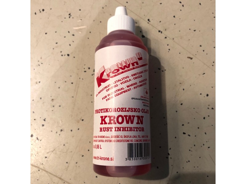 Protikorozijsko olje KROWN Rust inhibitor